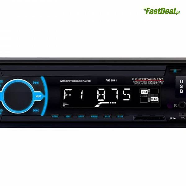 HIT! Radio samochodowe Voice Kraft! Obsługa...